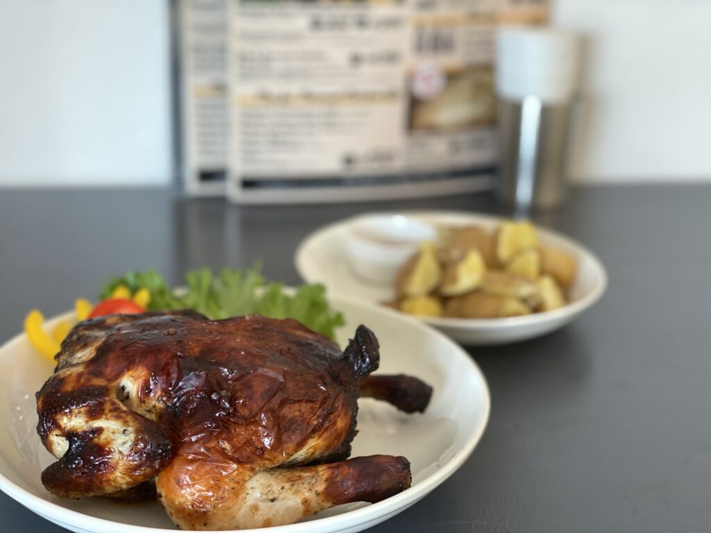 高タンパクでボリューミーで絶品！「ローストチキン専門店 CHAMP CHICKEN」＠金武町・金武 - オキナワ旅シオリ